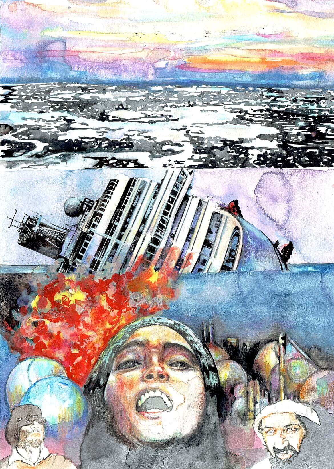 Techniques mixtes | Amandine Lesay