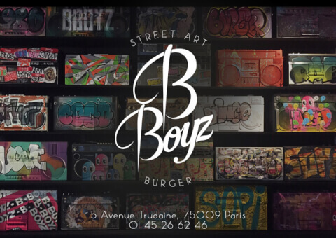 B-BOYZ BURGER / RESTAURANT 100% HIP HOP | Star wax magazine