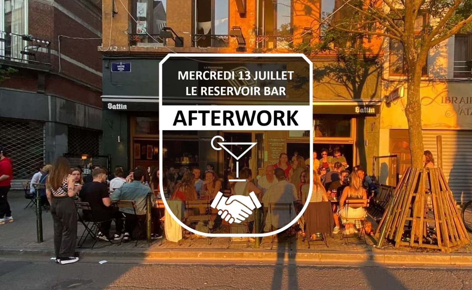 Afterwork achats - Juillet 2022 - Le Réservoir | Le Reservoir Bar