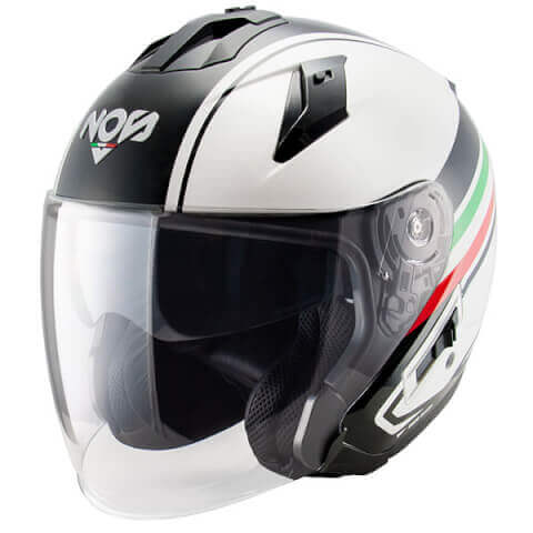 Casque jet Nos-helmet - NS2 jet sting italy | Easy Scooter