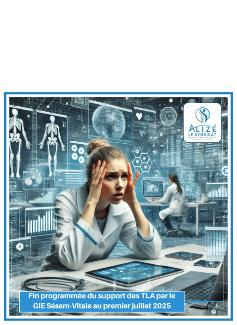 Fin programmée du support des TLA par le GIE Sésam-Vitale au premier ...