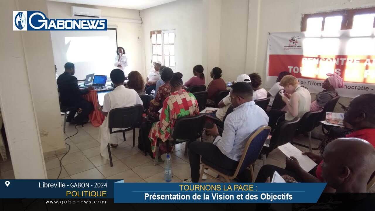 Tournons La Page's vision and objectives presented to Gabonese civil ...